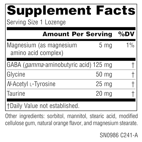 Blended supplements for anxiety management