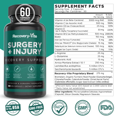 blended supplements for auto-accident recovery