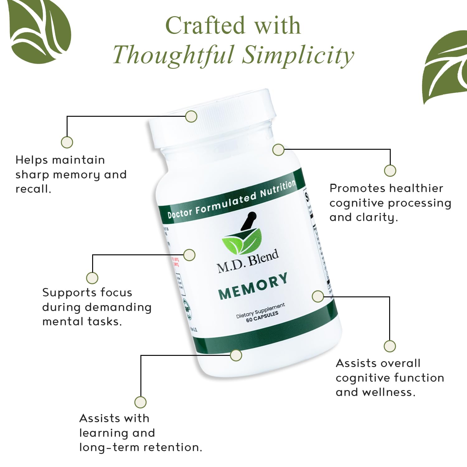blended supplements for cognitive function