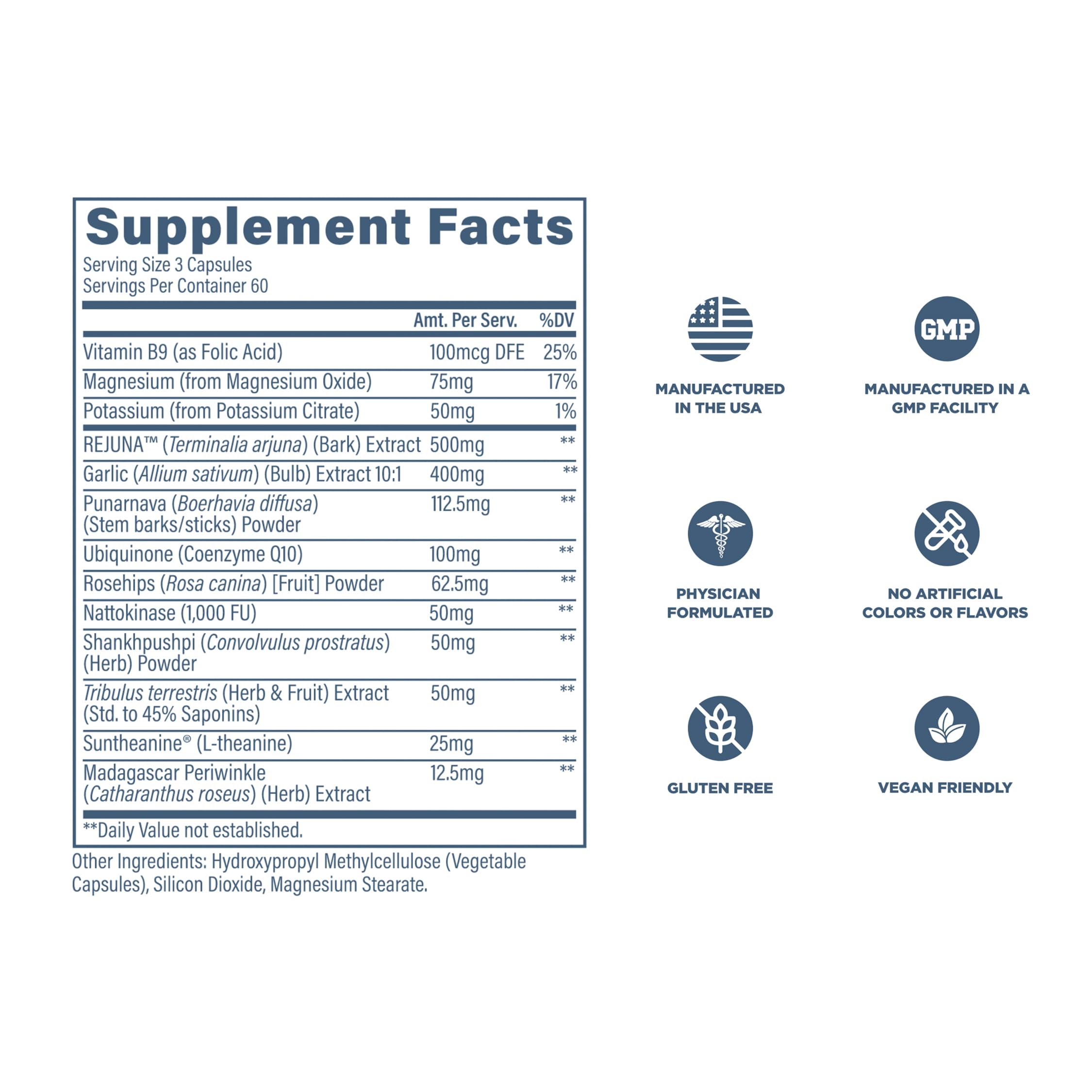 blended supplements for daily vitality