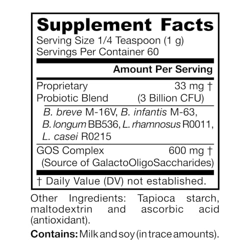 blended supplements for early development