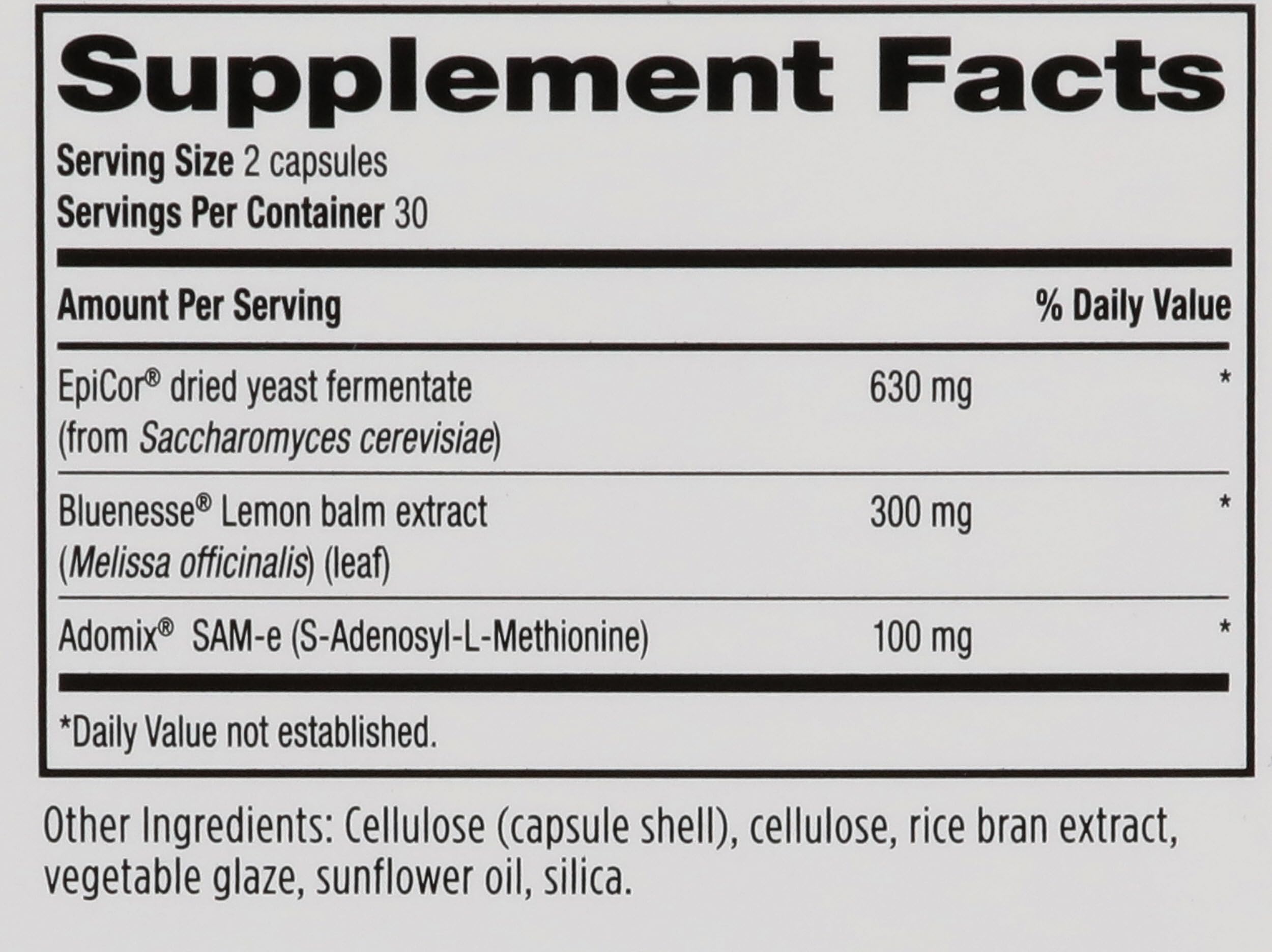 Blended supplements for emotional balance