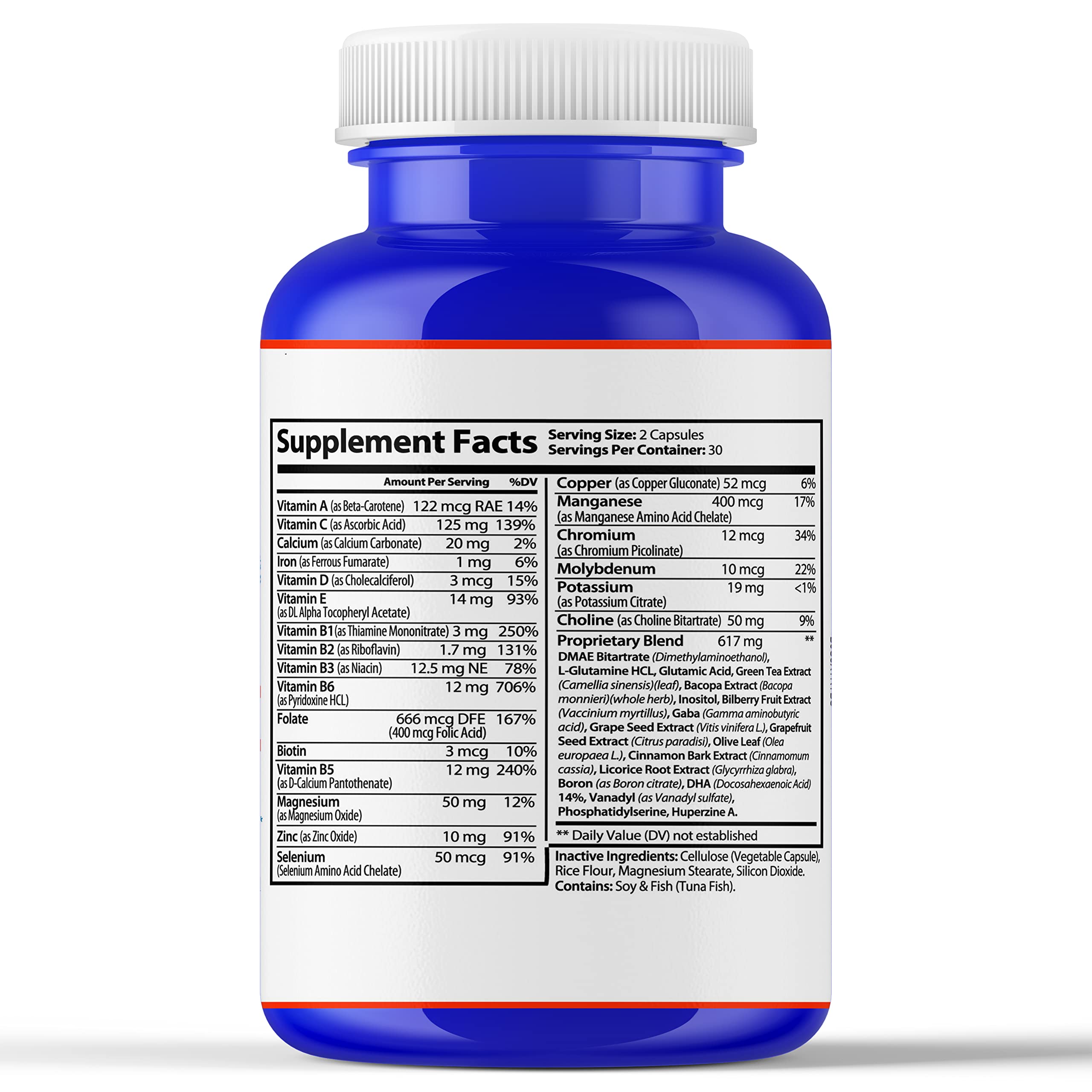 blended supplements for enhanced concentration