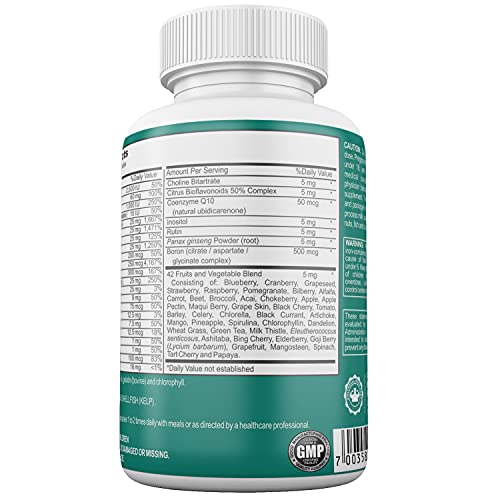 Blended supplements for enhanced nutrient absorption