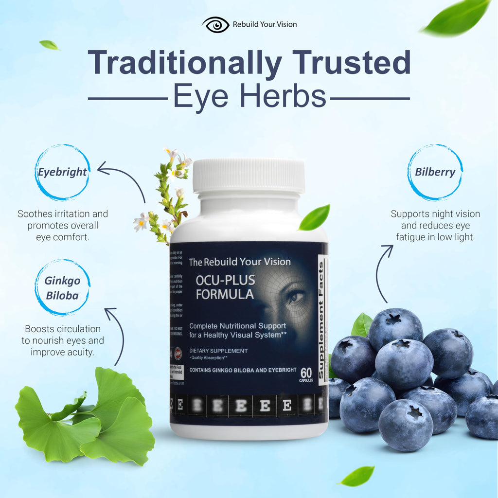 blended supplements for eye clarity