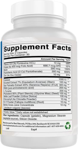 blended supplements for hair nourishment