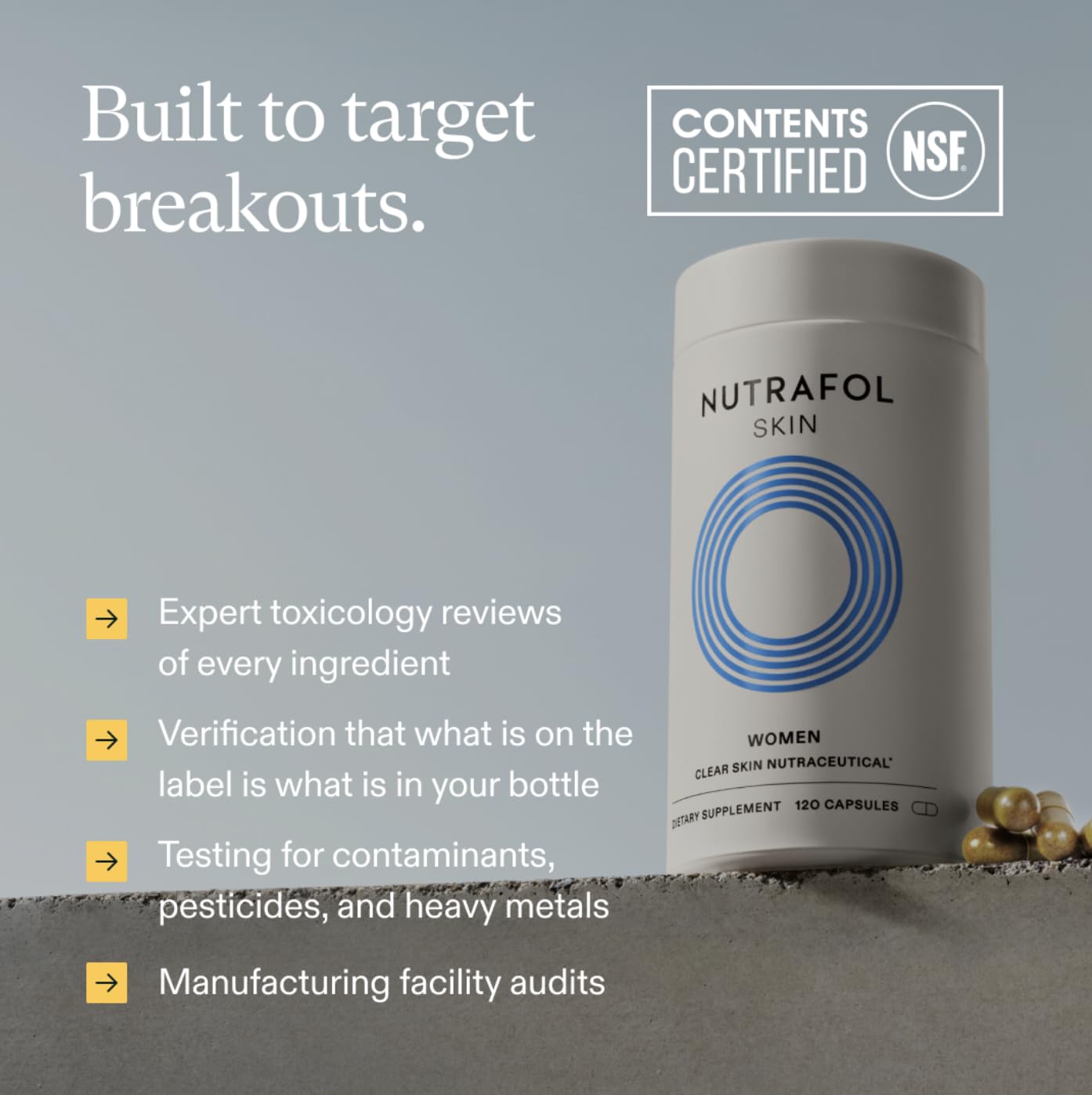blended supplements for healthier skin