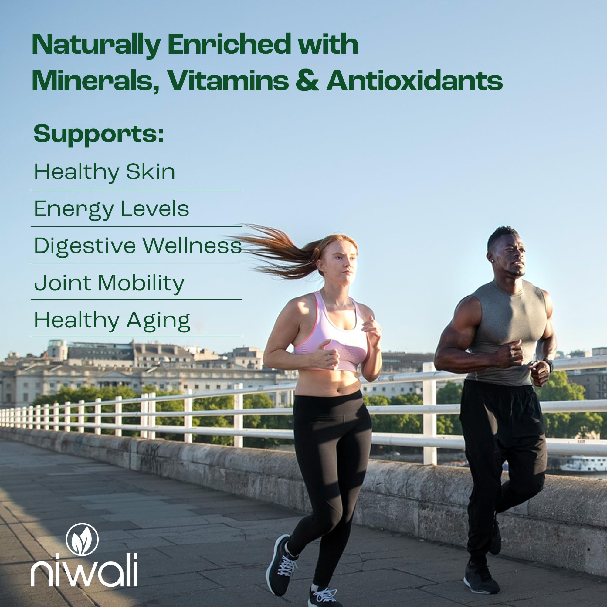 Blended supplements for healthy lifestyle