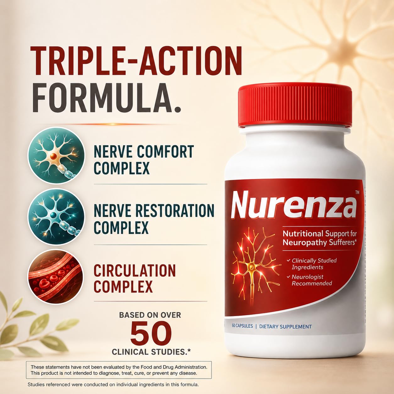 blended supplements for healthy nerves