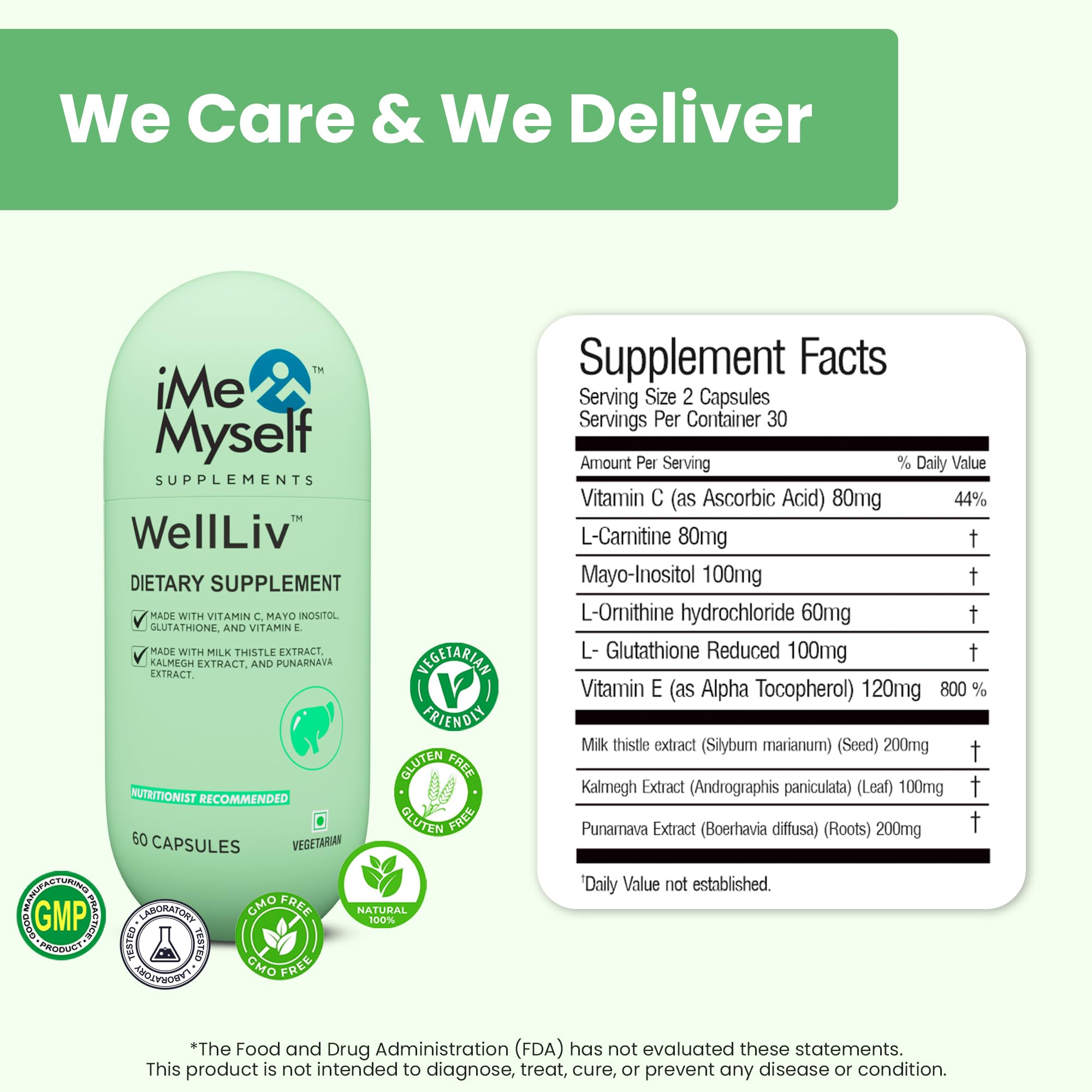 blended supplements for healthy skin