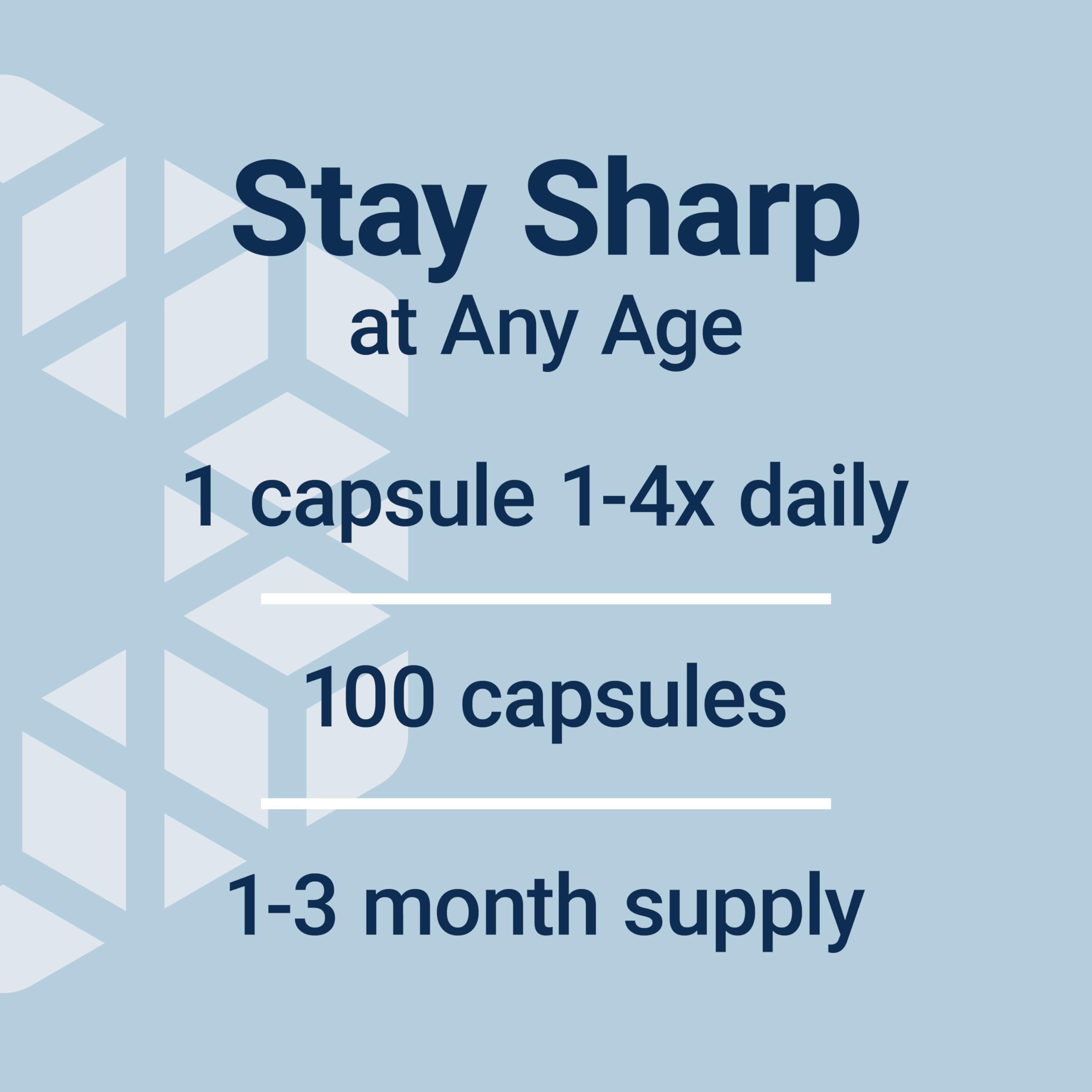 Blended supplements for memory boost
