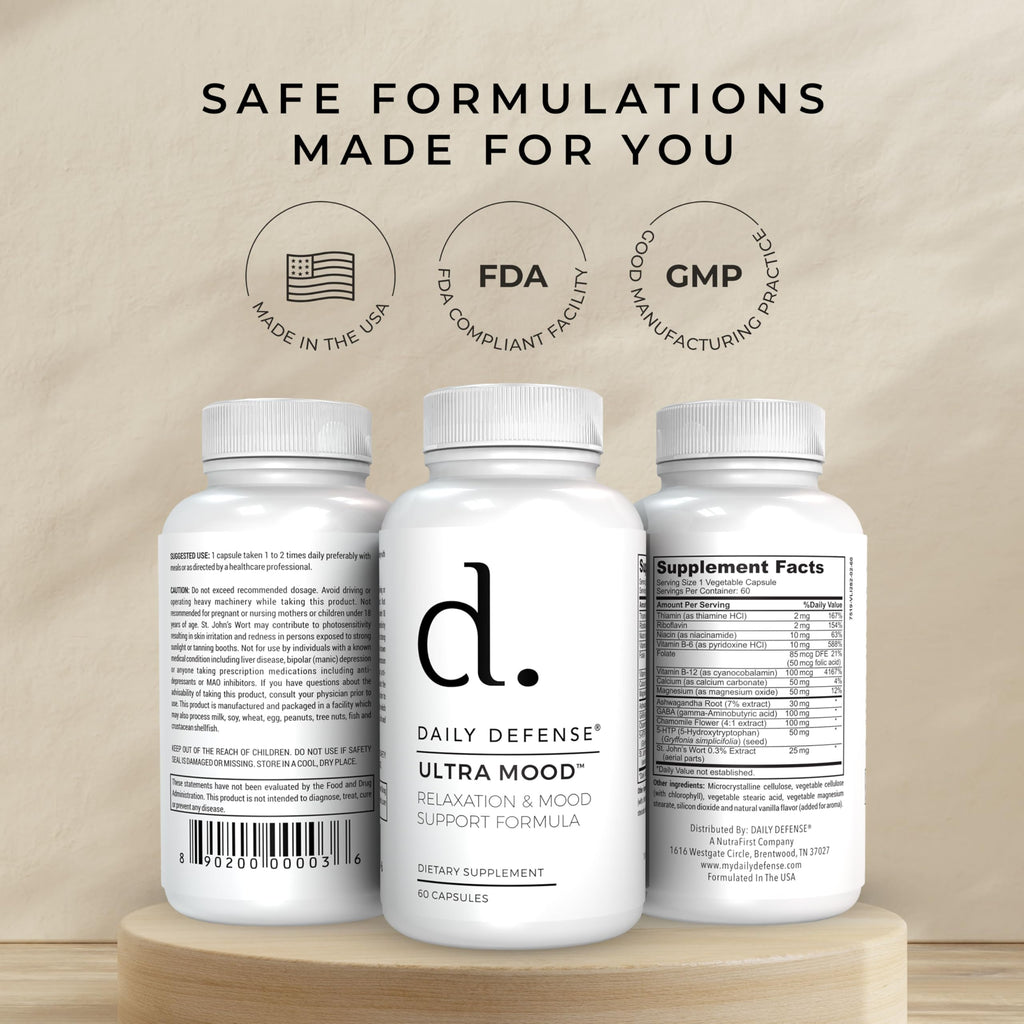 Blended supplements for mental clarity