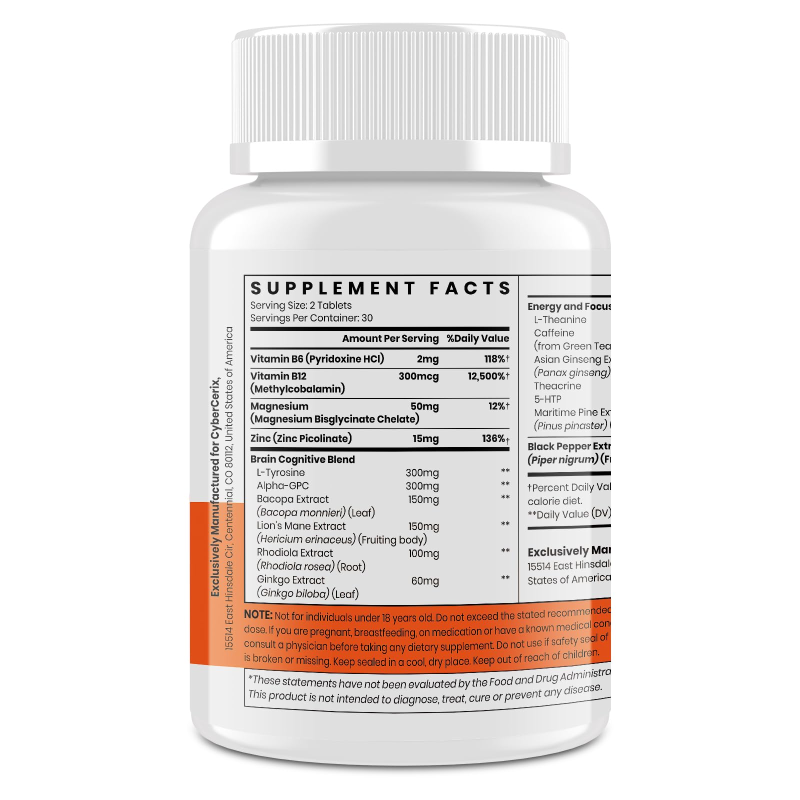 blended supplements for optimal brain health