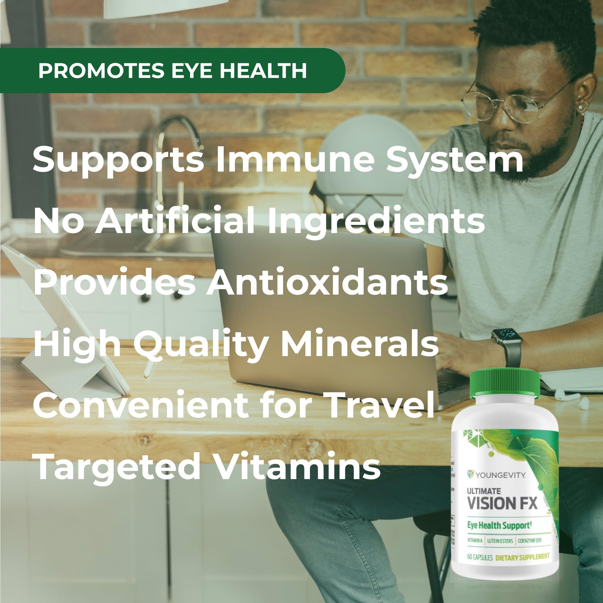 Blended supplements for optimal eye function