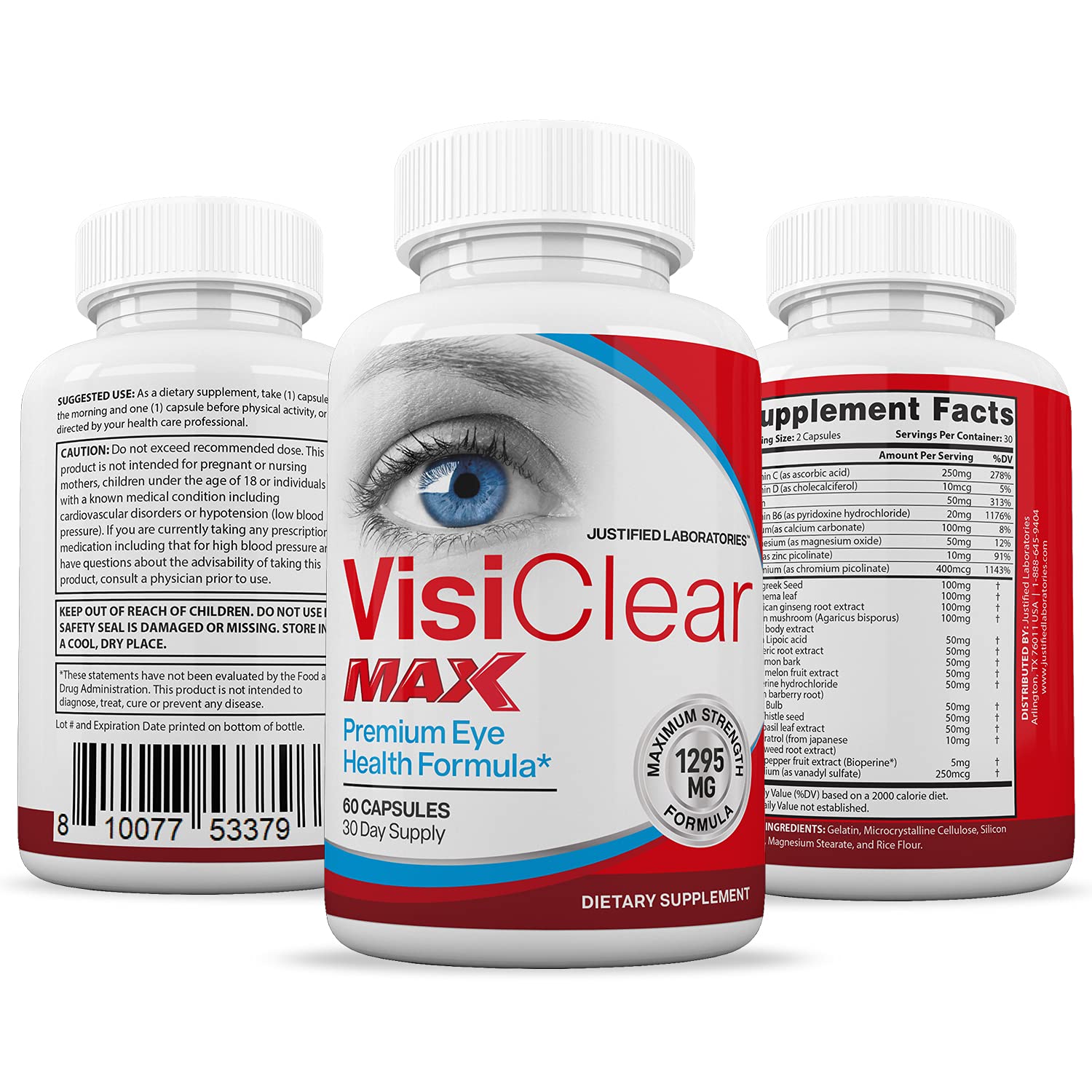 blended supplements for optimal eye health