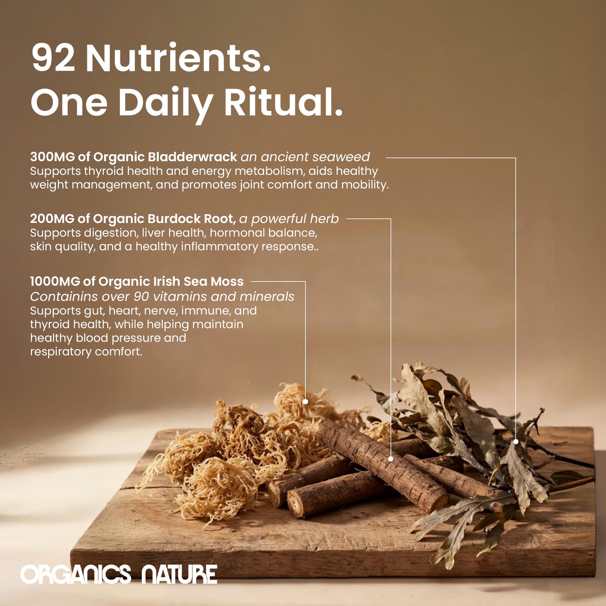 Blended supplements for optimal health