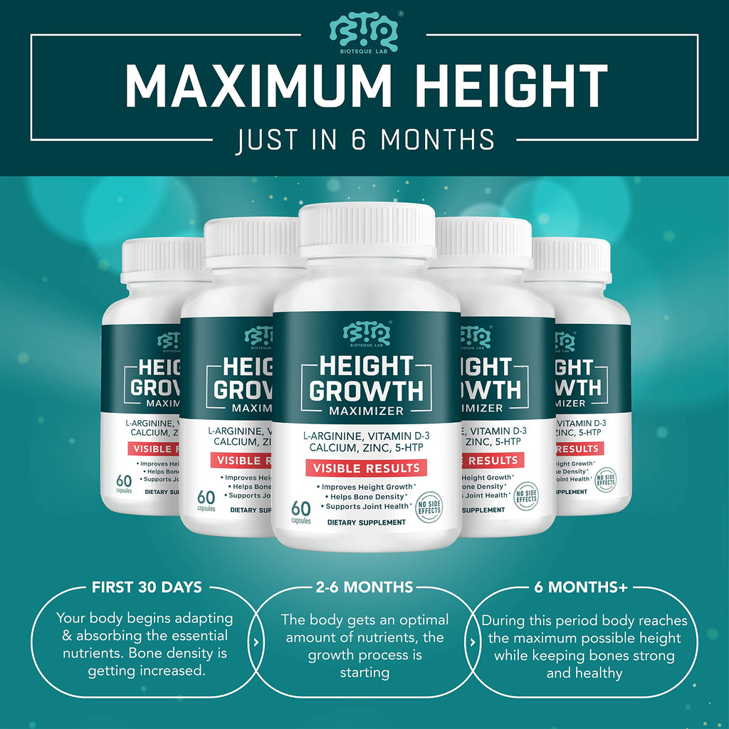 blended supplements for optimal height