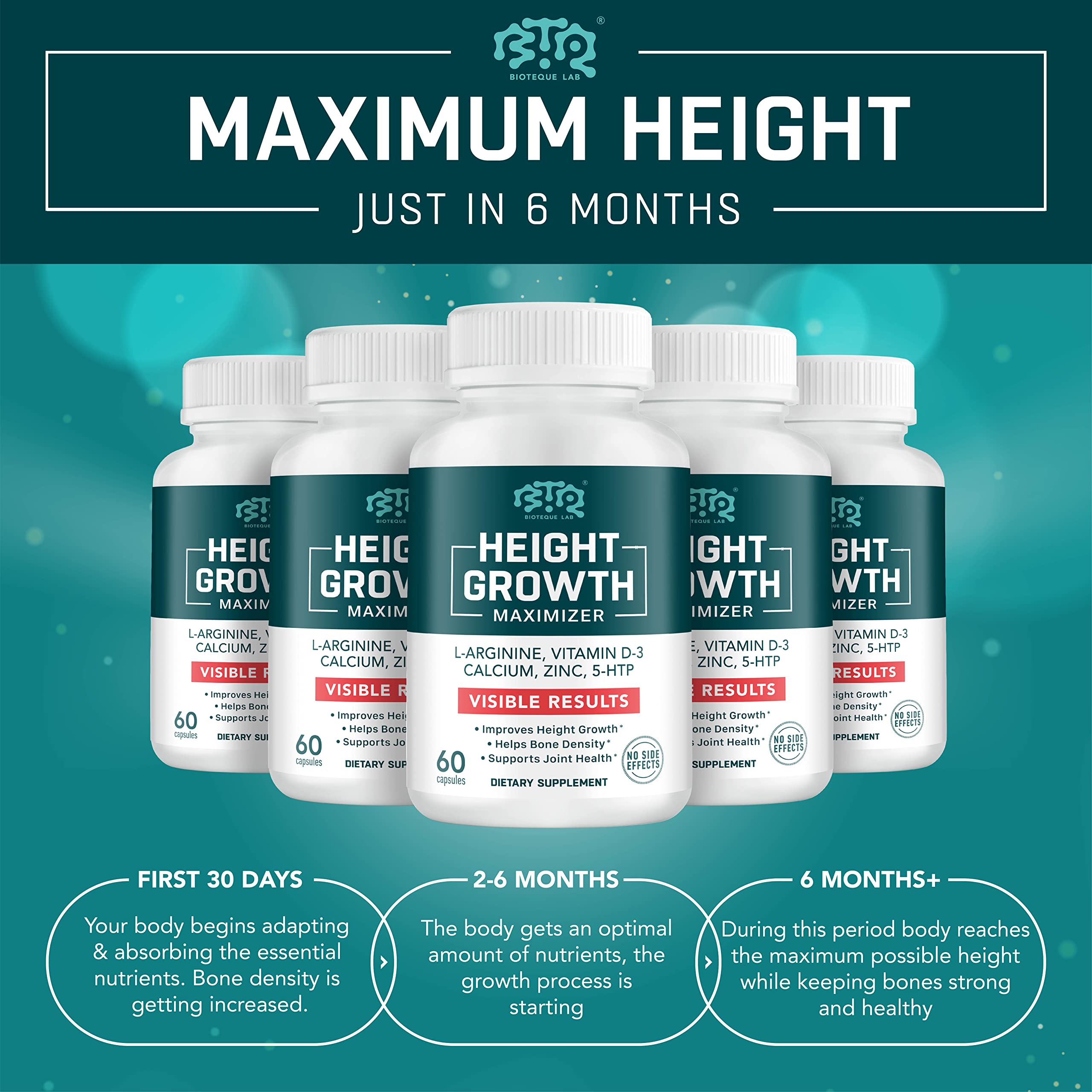 blended supplements for optimal height