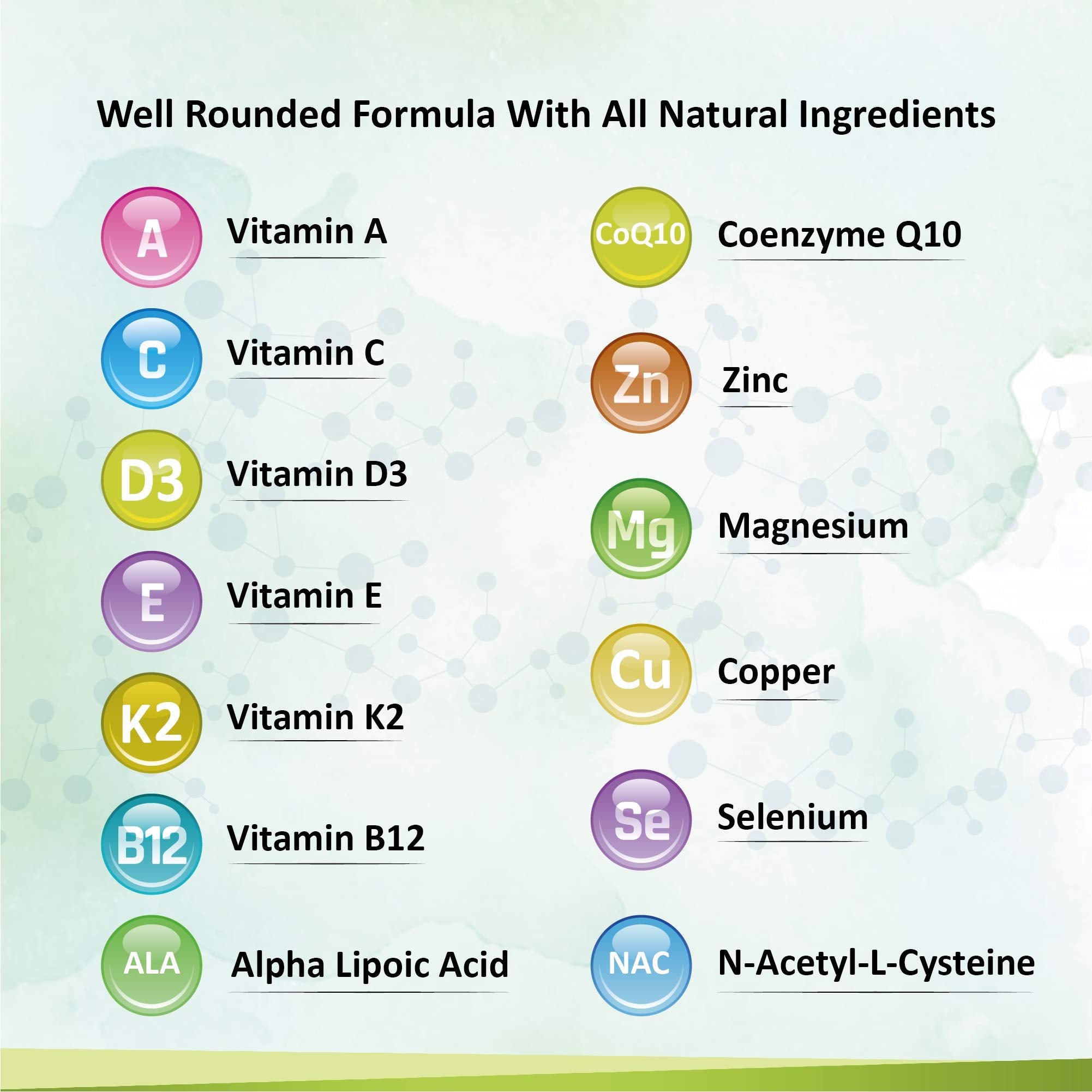 blended supplements for optimal immune function