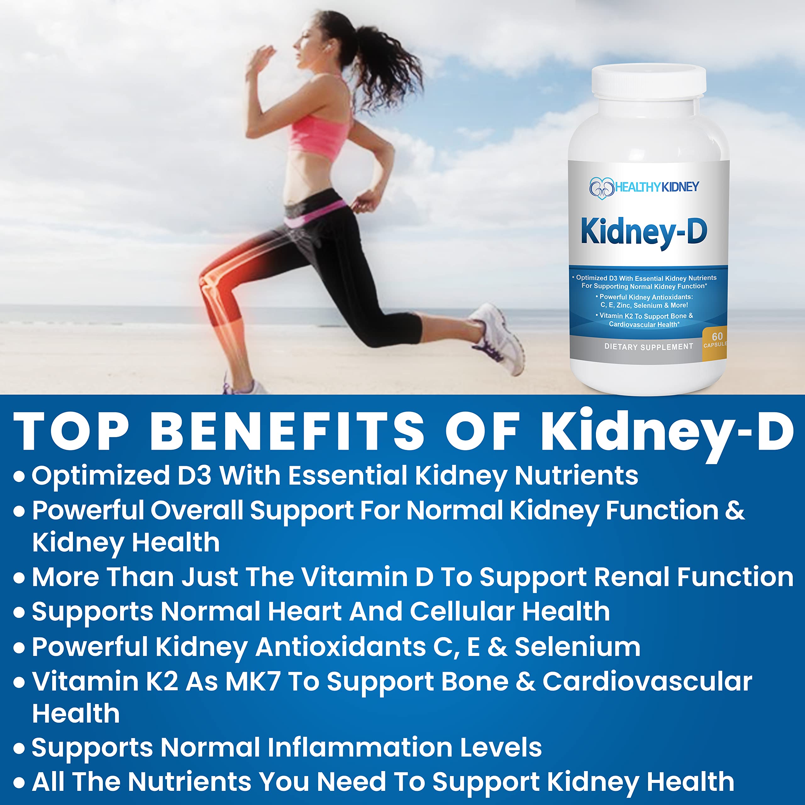 blended supplements for optimal kidney function