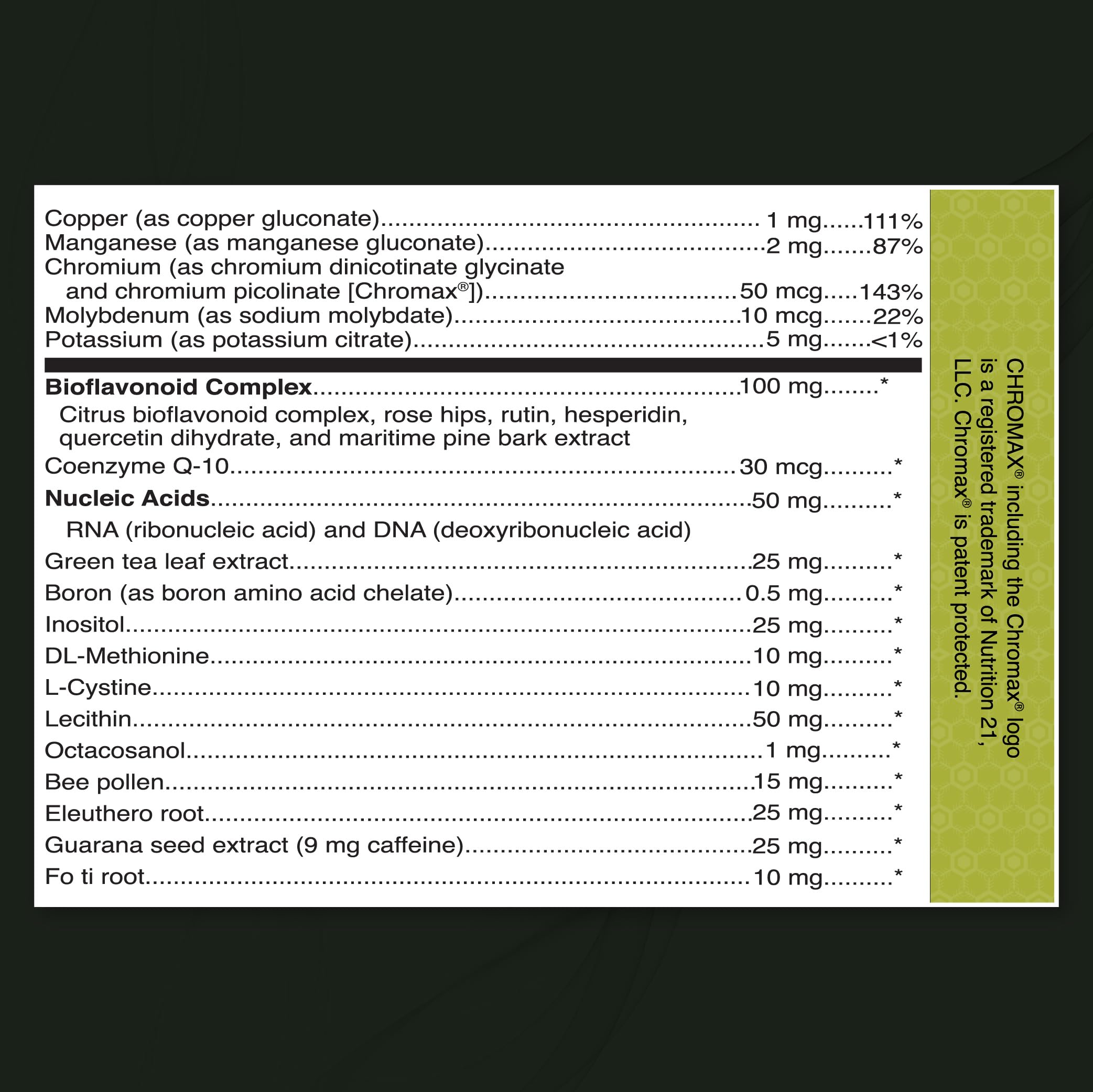 Blended supplements for overall health