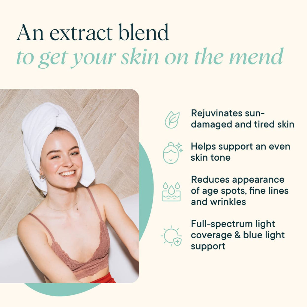 blended supplements for radiant skin