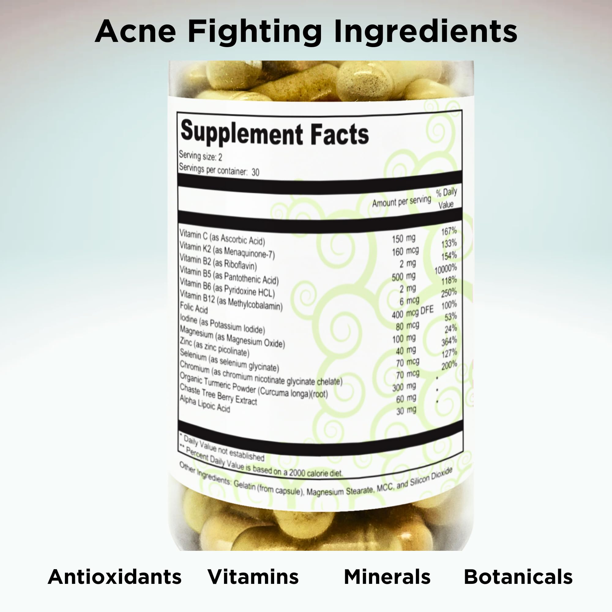 blended supplements for skin health