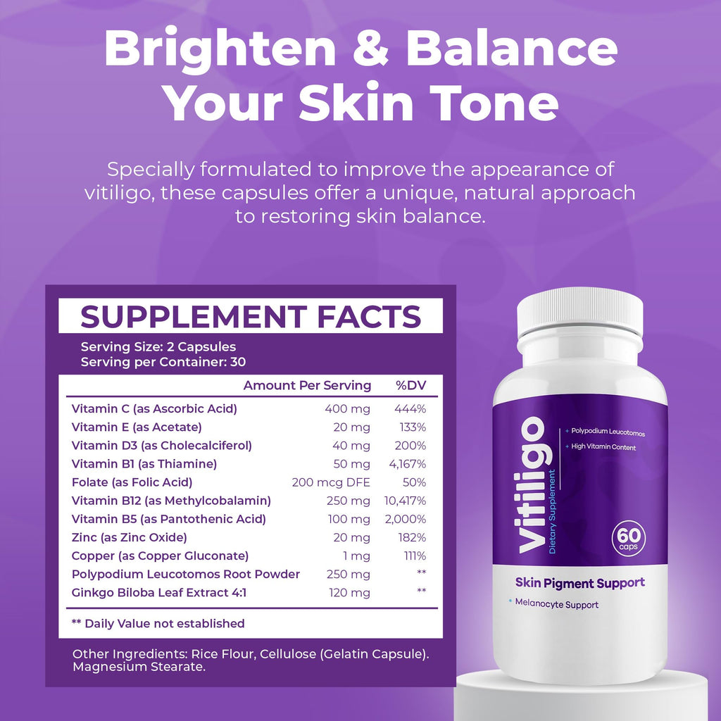 blended supplements for skin pigmentation