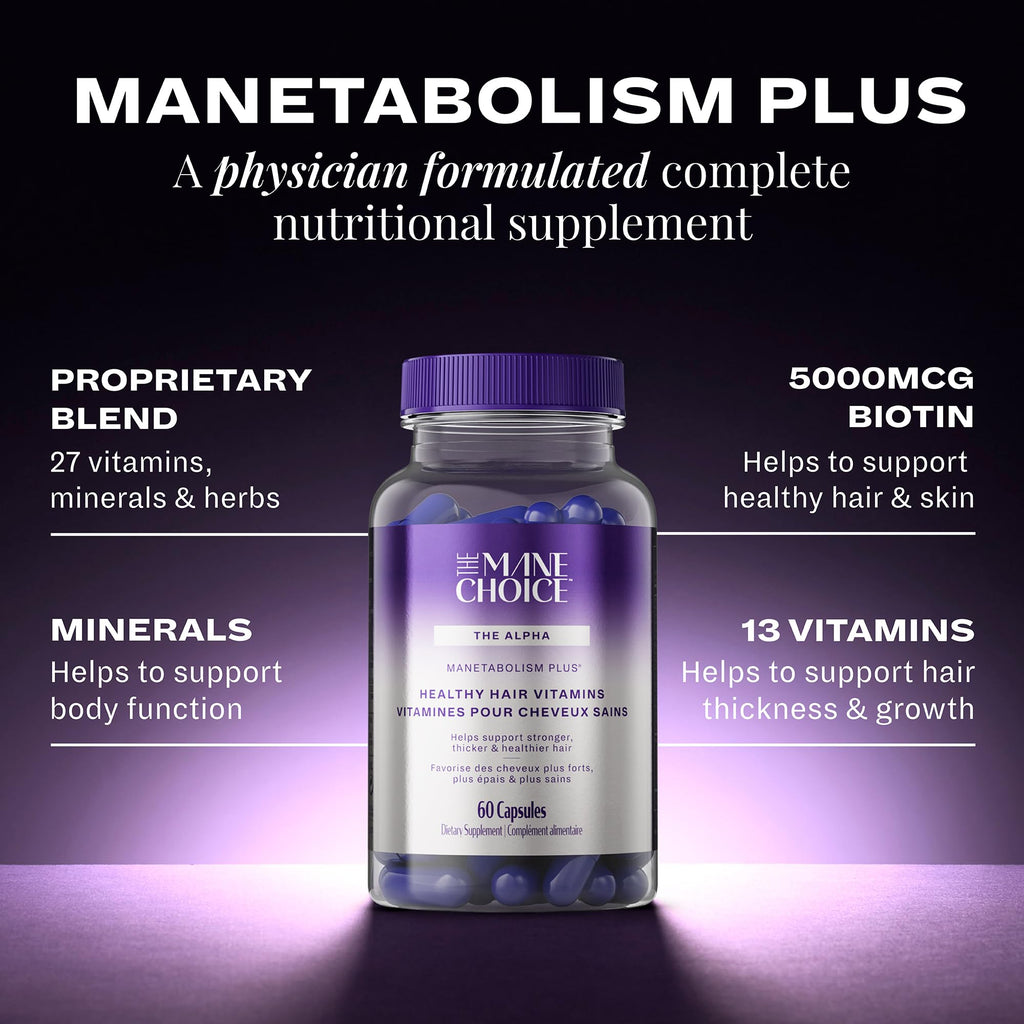 blended supplements for vibrant hair