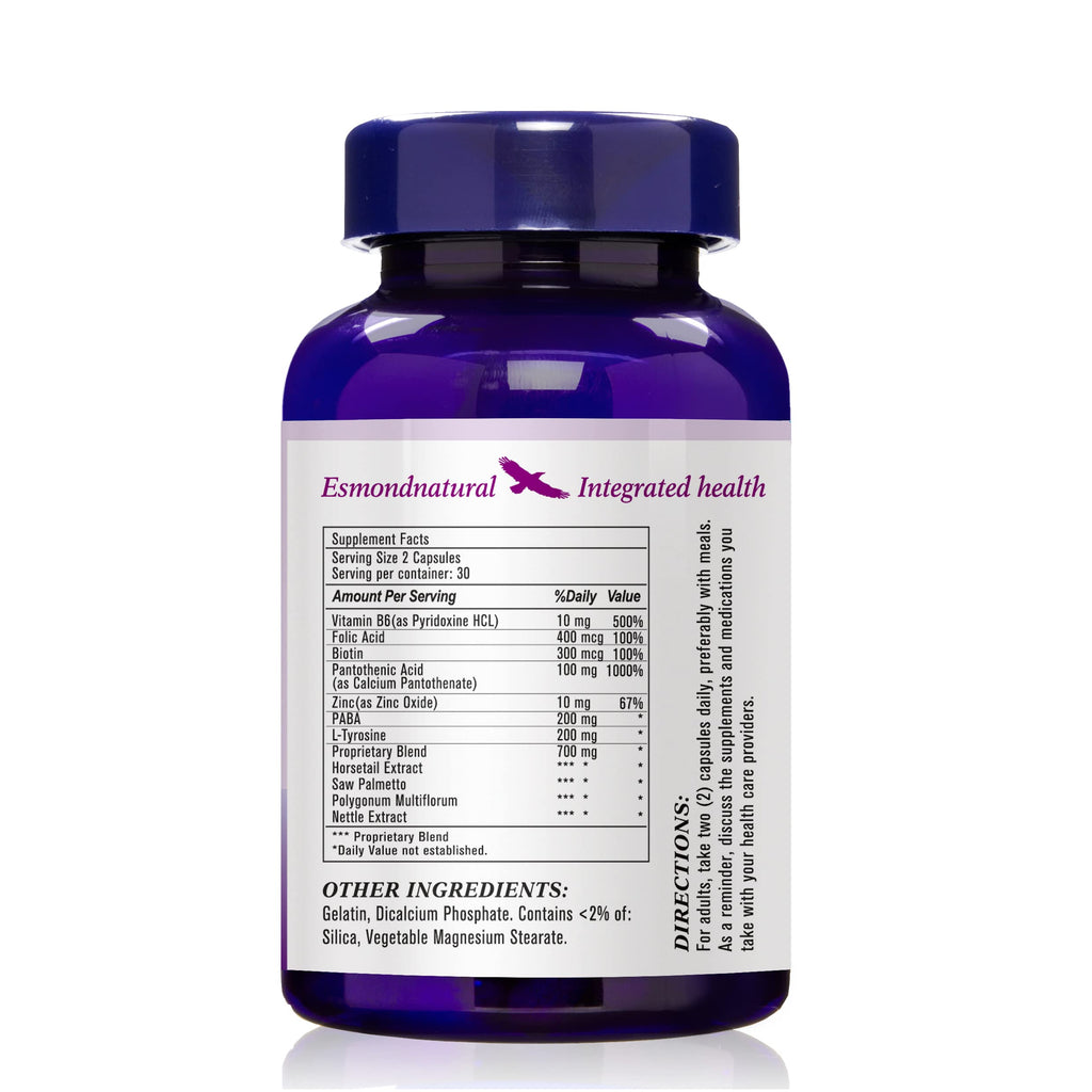 blended supplements for vibrant hair