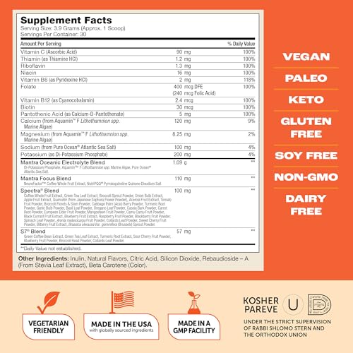 blended supplements for vitality