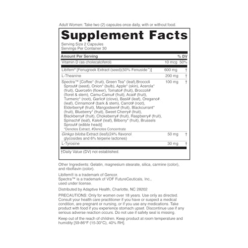 Blended supplements for women's libido enhancement