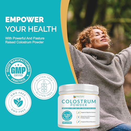 blended supplements with colostrum powder