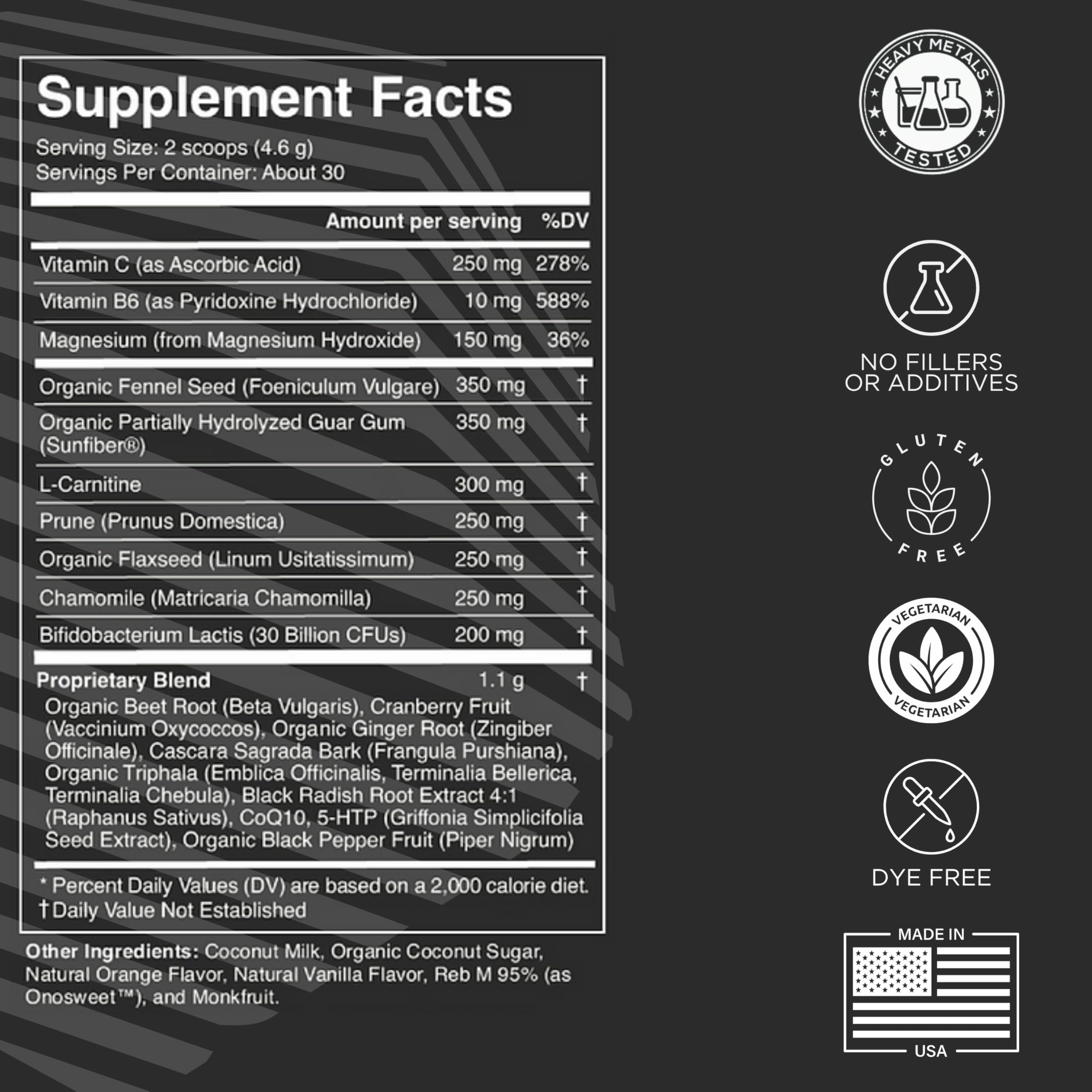 blended vitamin and mineral benefits