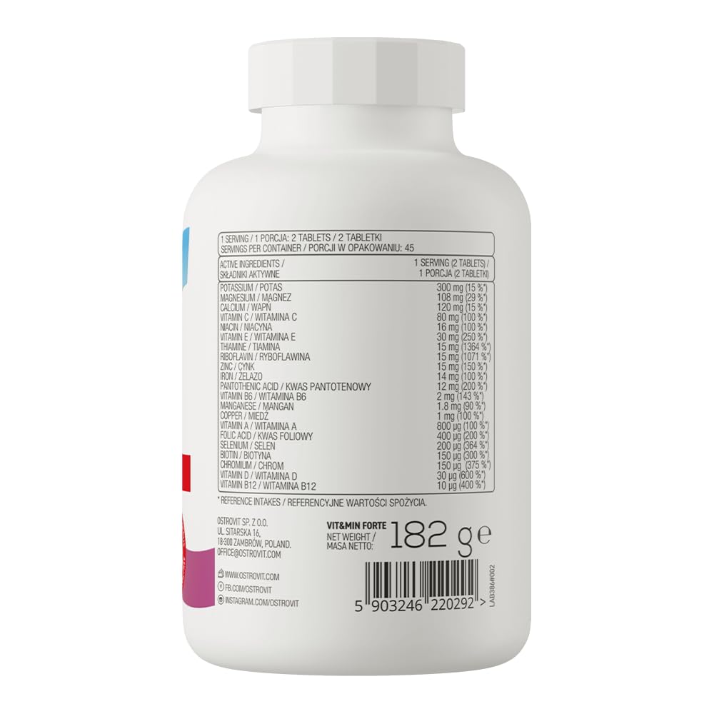 blended vitamin and mineral benefits