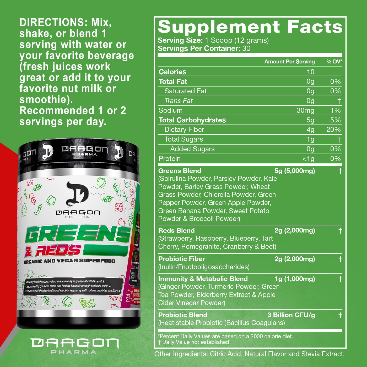 blended vitamin and mineral benefits
