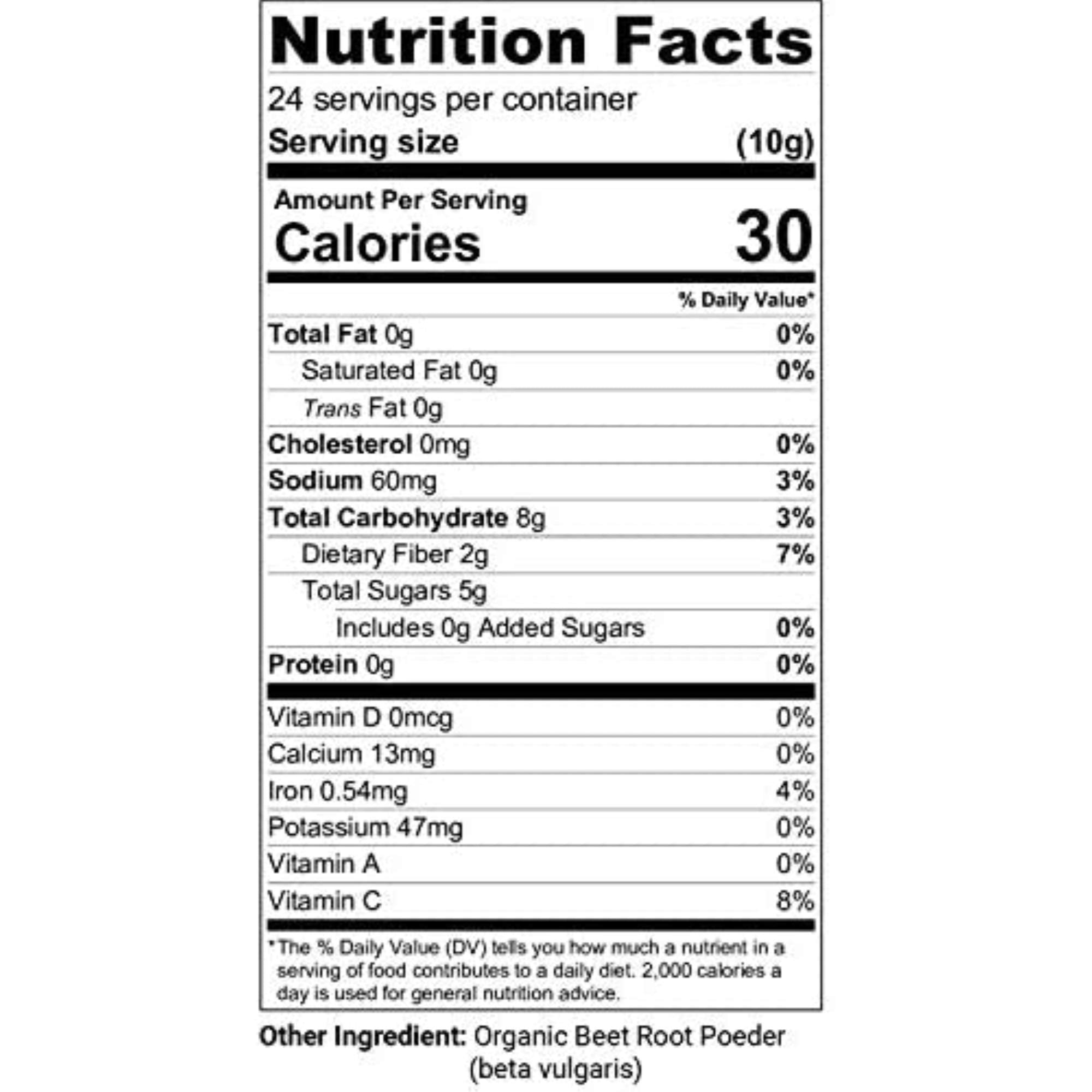 blended vitamin and mineral booster