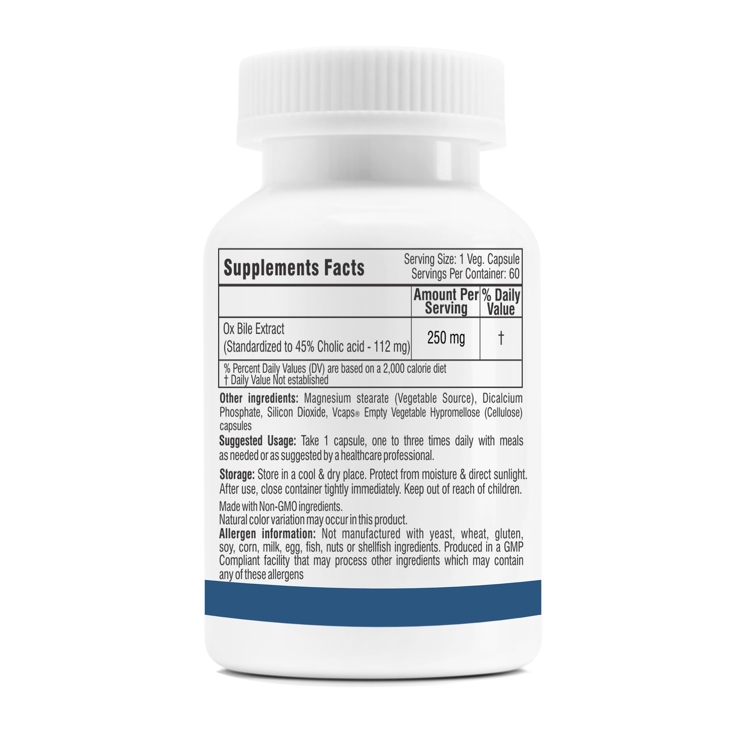 Blended vitamin and mineral capsules
