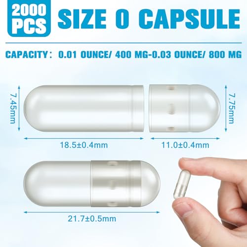 Blended vitamin and mineral capsules