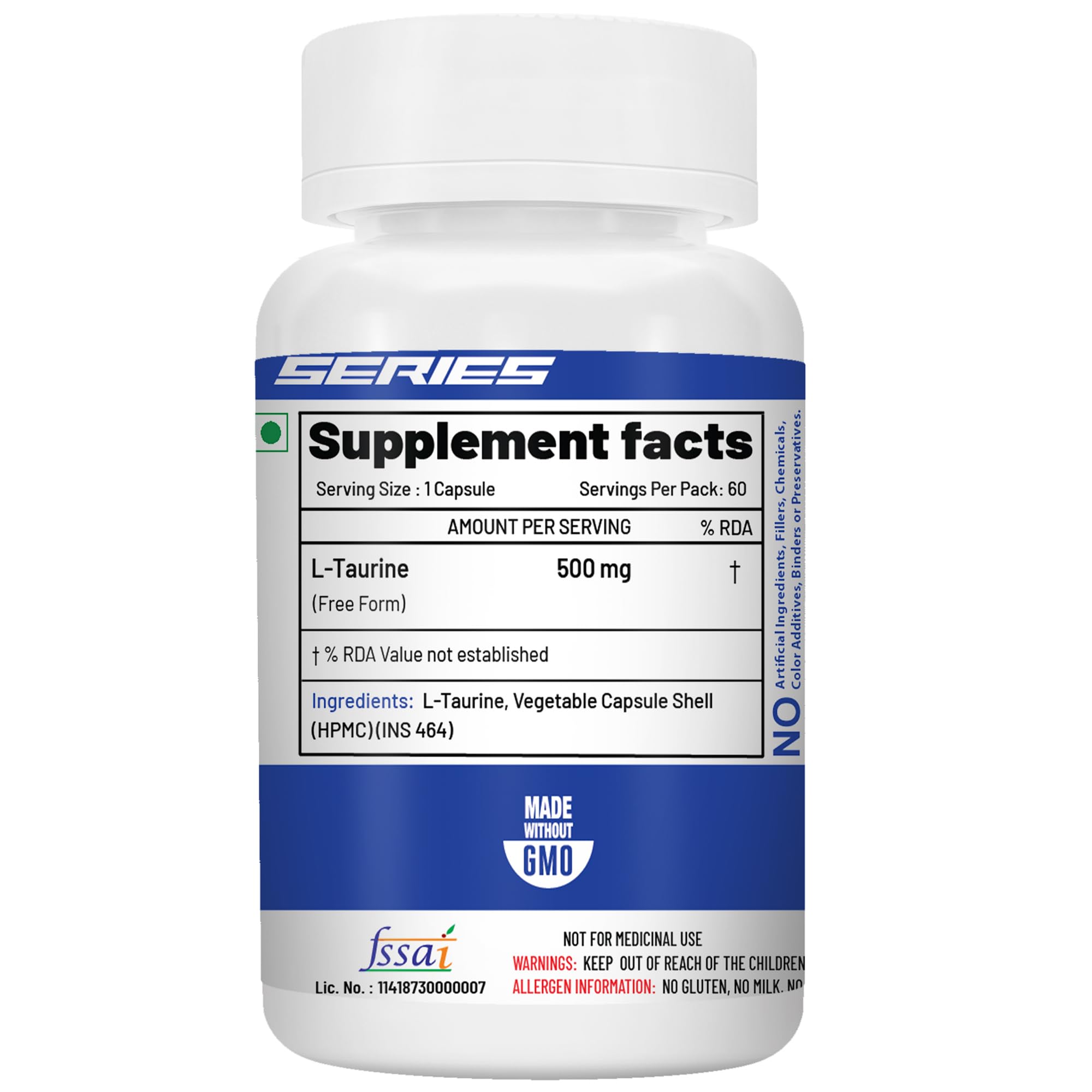 blended vitamin and mineral capsules