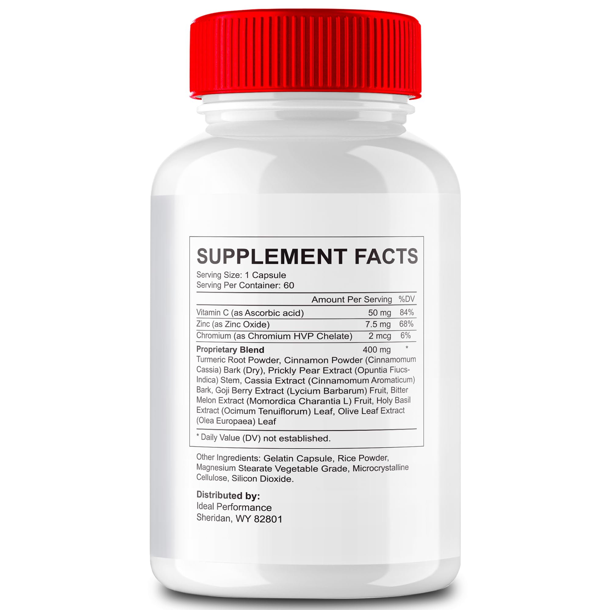 blended vitamin and mineral capsules