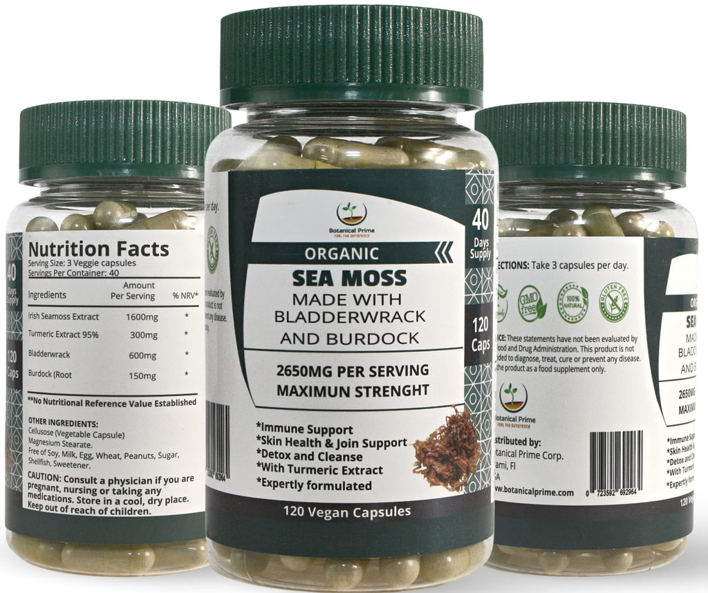 blended vitamin and mineral capsules