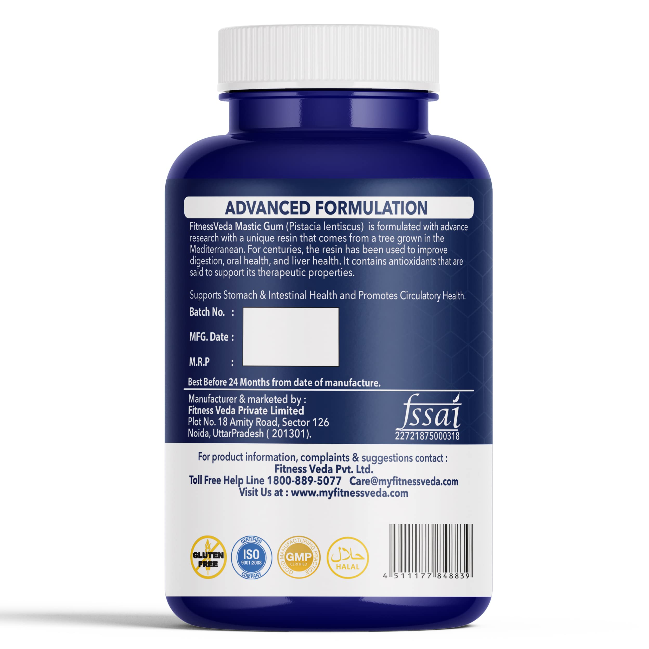 blended vitamin and mineral capsules