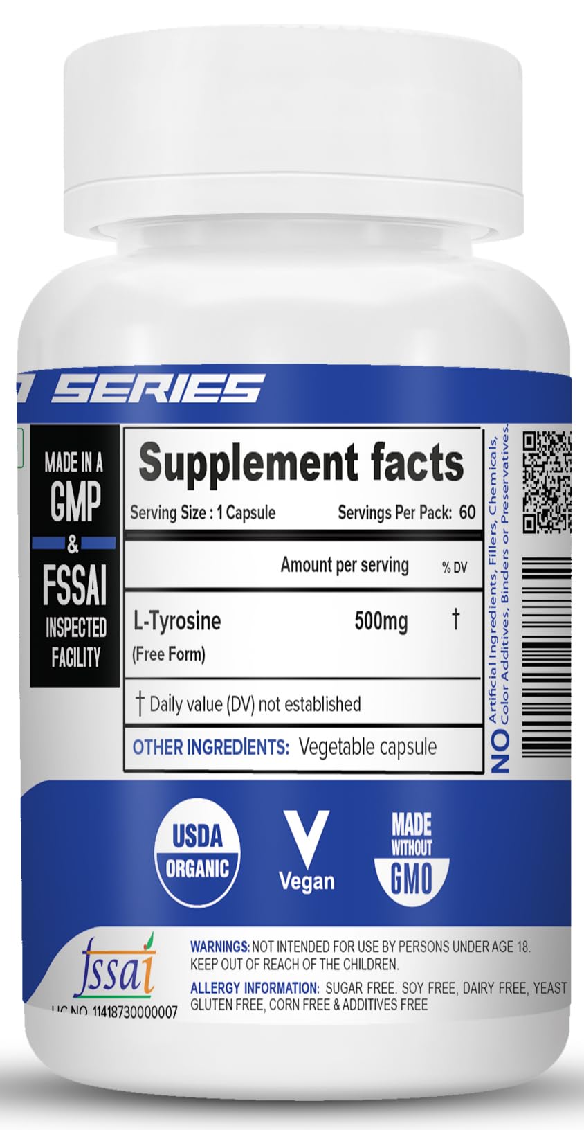 blended vitamin and mineral capsules