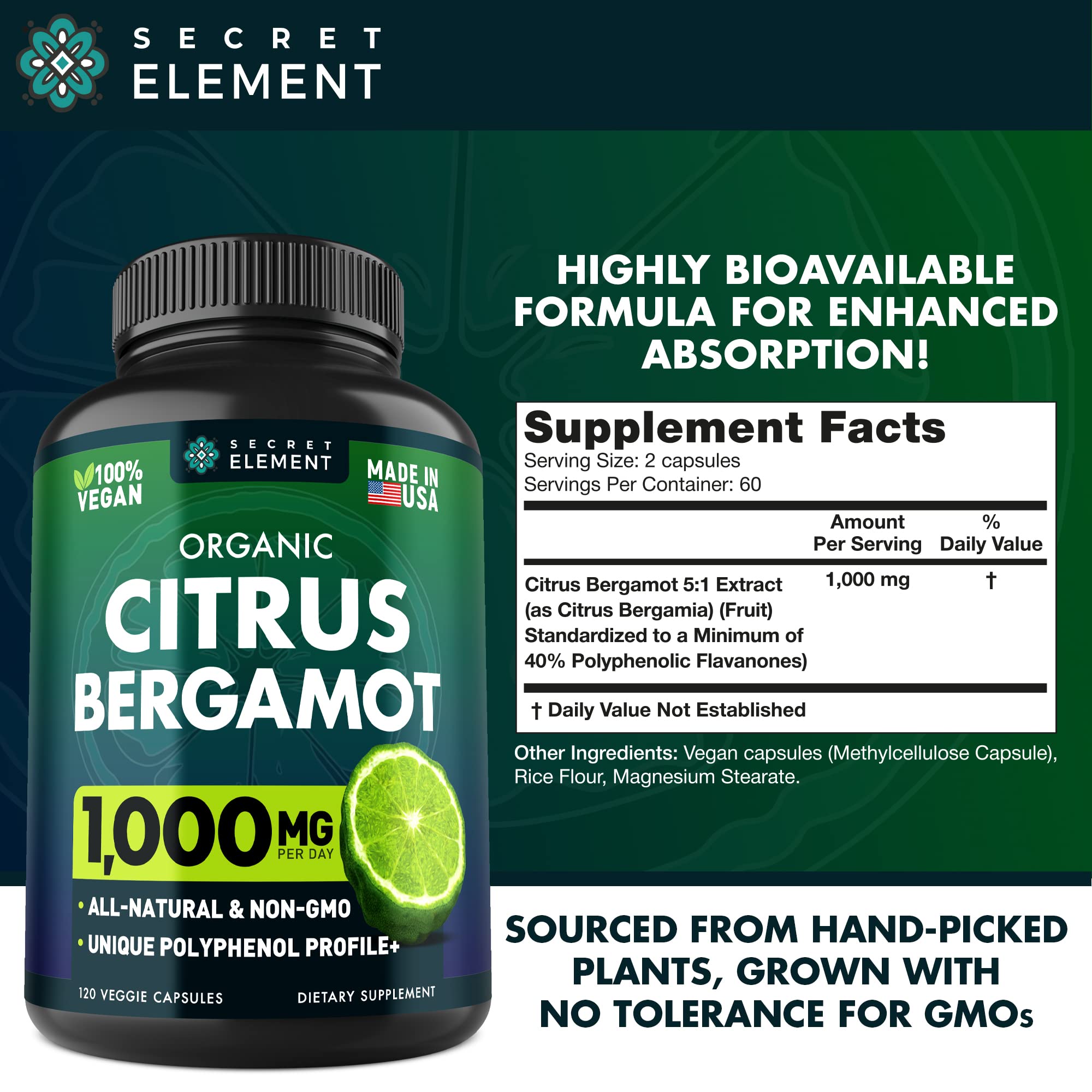 blended vitamin and mineral capsules