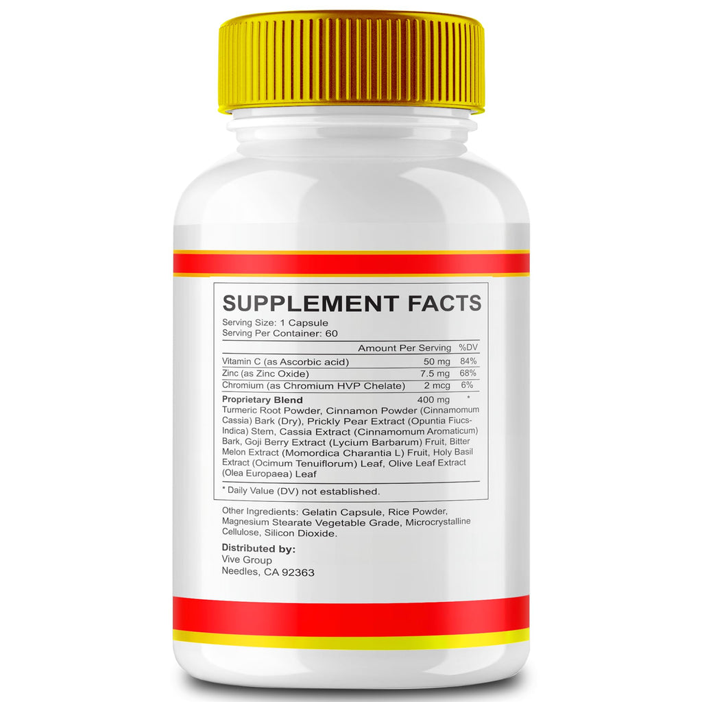 blended vitamin and mineral formula