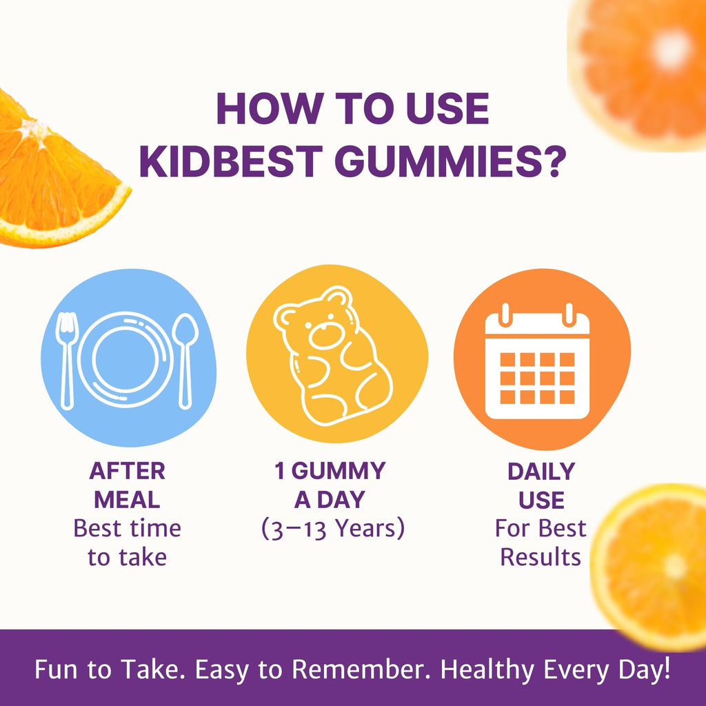 Blended vitamin and mineral gummies