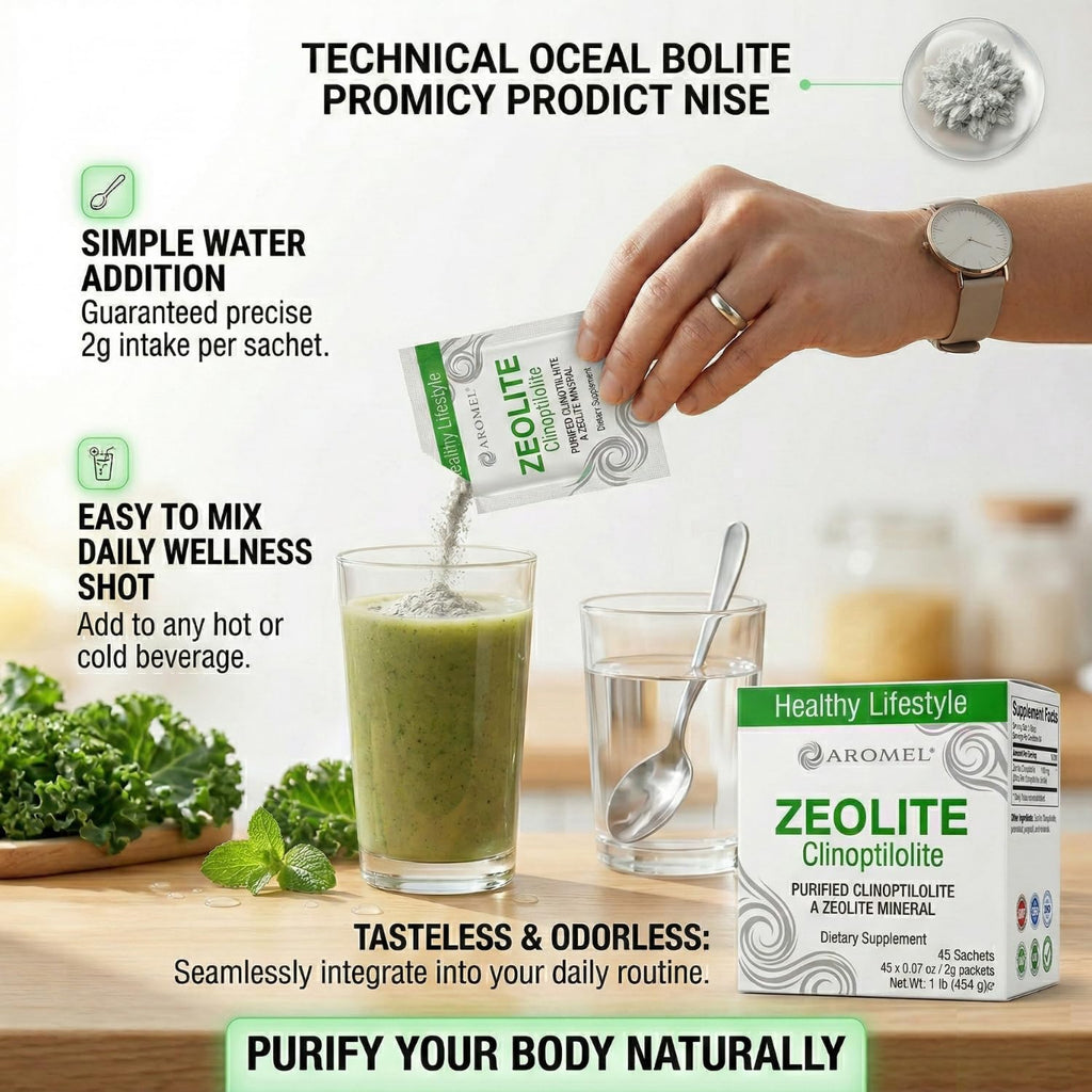 Blended vitamin and mineral sachets