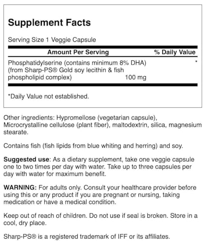 Blended vitamin and mineral supplements for focus