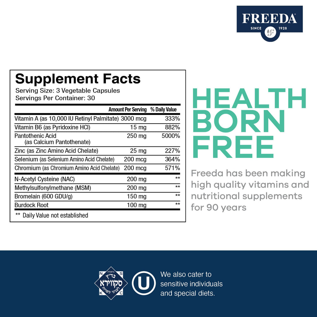blended vitamin and mineral supplements